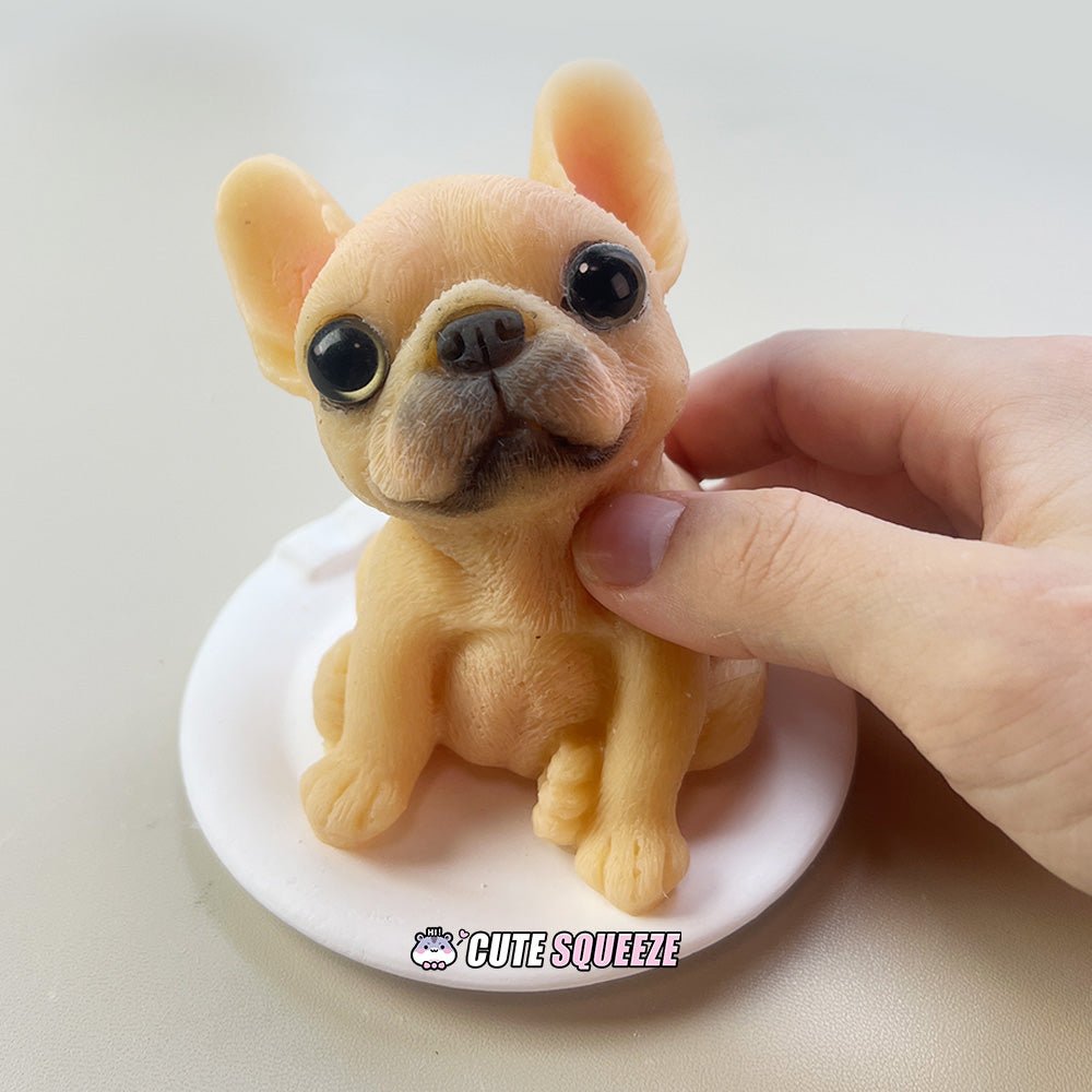 Handmade Squishy French Bulldog - Taba Squishy Toys | Cutesqueeze ...