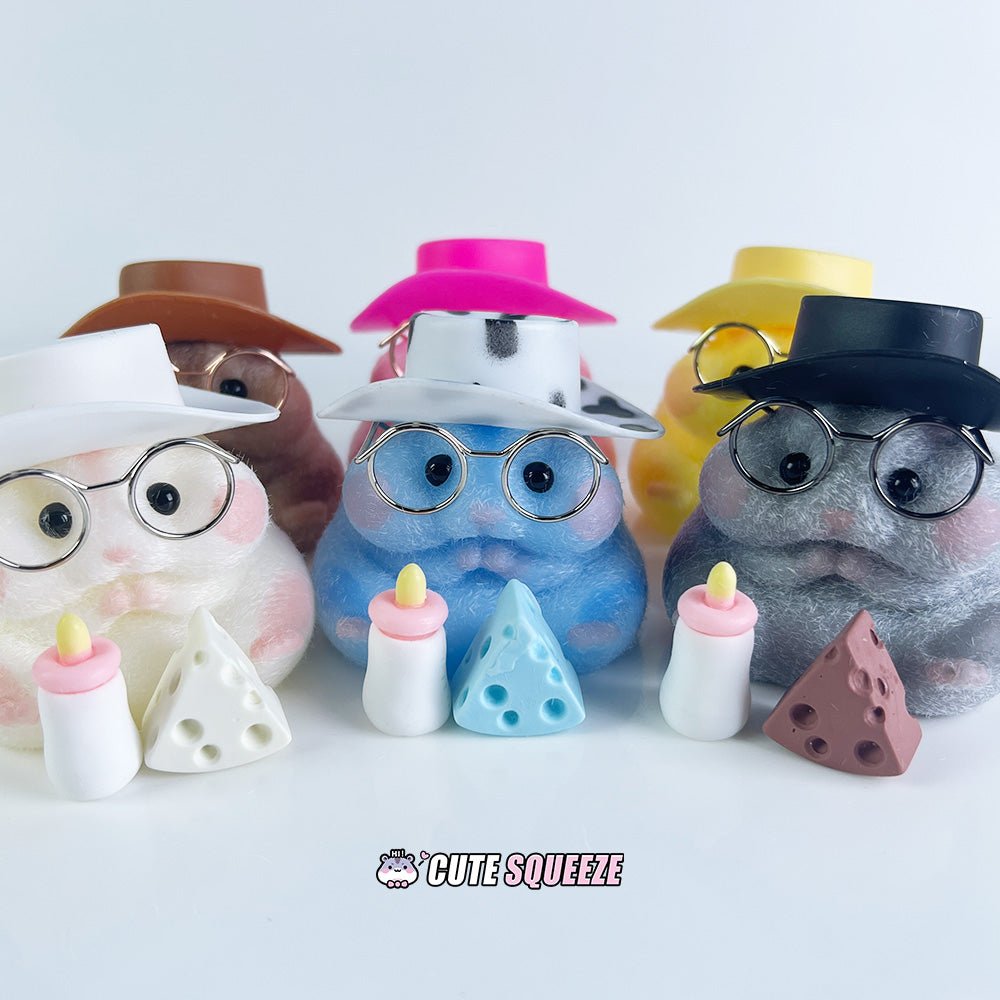 Handmade Squishy Hamster Toys | Stress Relief & Cute Gift – cutesqueeze