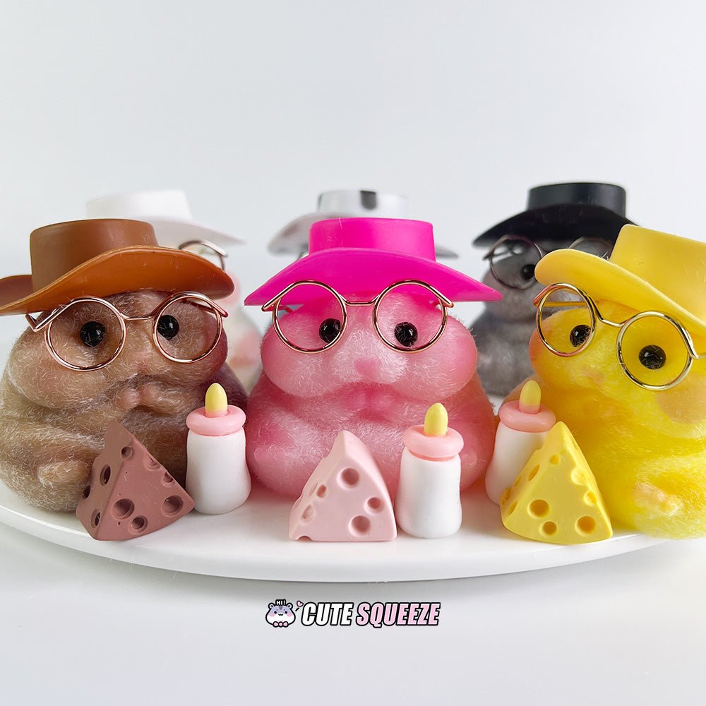 Handmade Squishy Hamster Toys | Stress Relief & Cute Gift – cutesqueeze